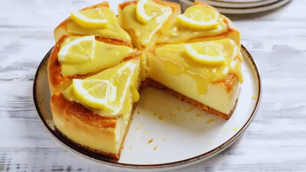 Gâteau au fromage blanc et au citron - Bonne idée